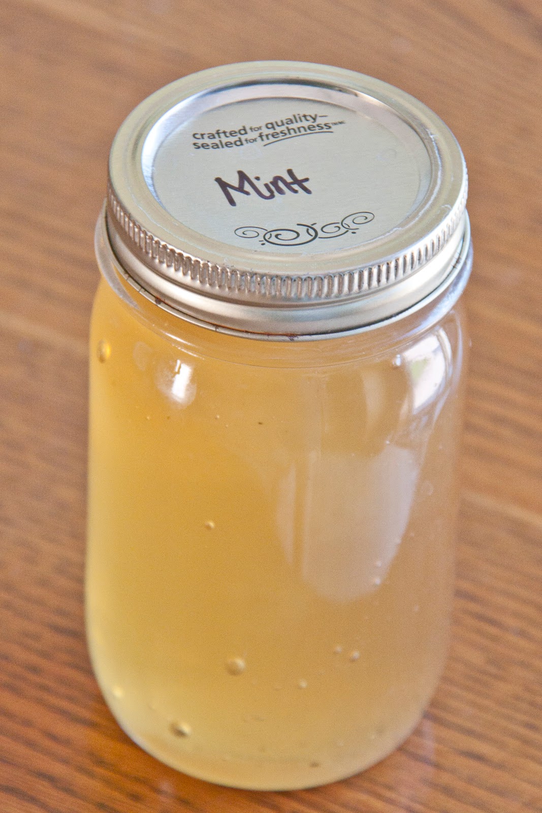 Nonesuch: Mint Jelly ... er Syrup