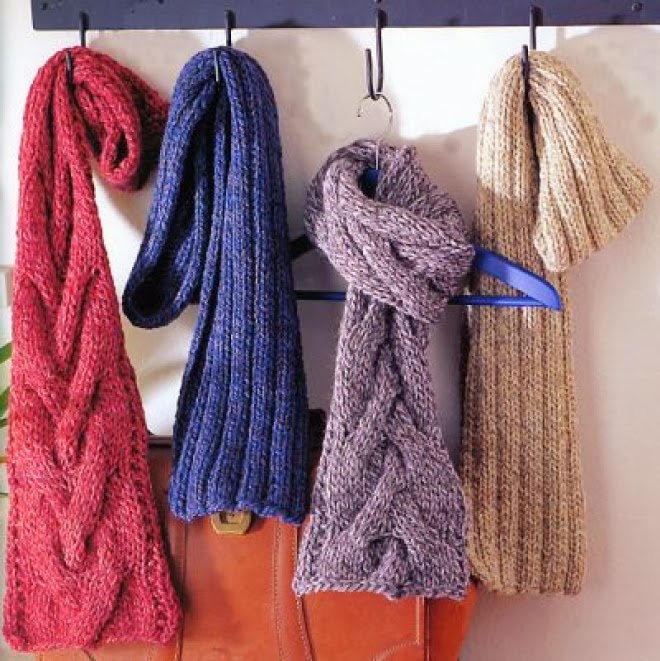 16 Cable Knit Scarf Patterns