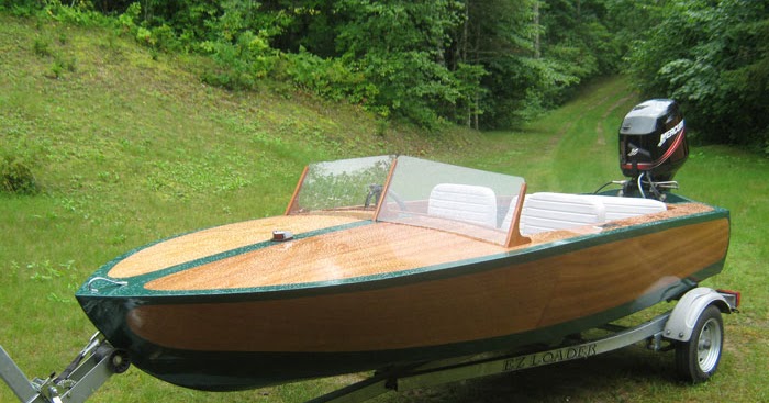 Wood speed boat build ~ Classic runabout boat plans