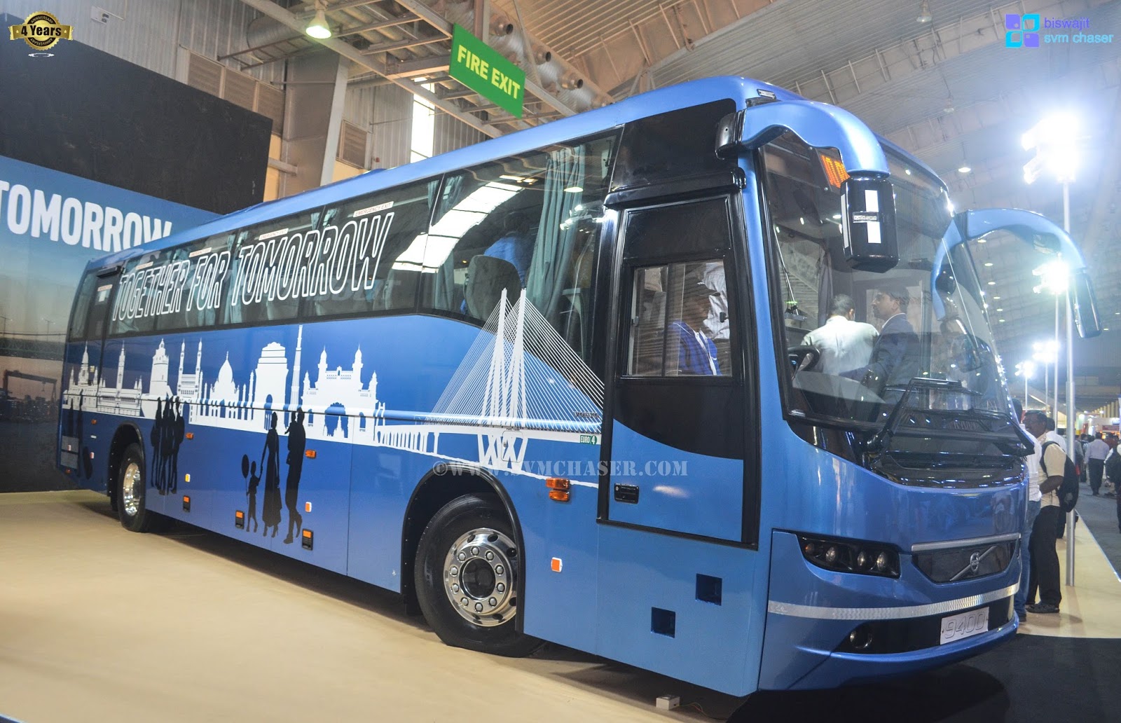 Volvo Buses at Bus World India 2016 Bengaluru | Biswajit SVM Chaser