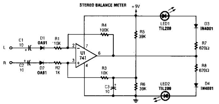Stereo Circuit Balance Meter [] Diagram Guide