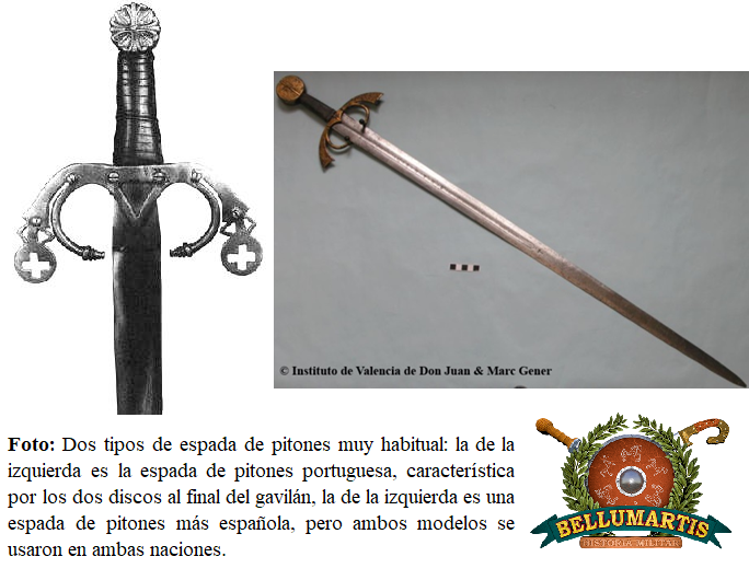 LAS ESPADAS DE INFANTERIA EN EL SIGLO DE ORO