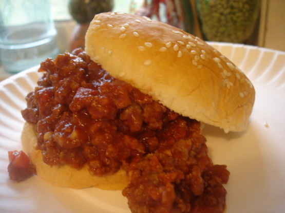 Lona's Kitchen: Two Sloppy Joe recipes