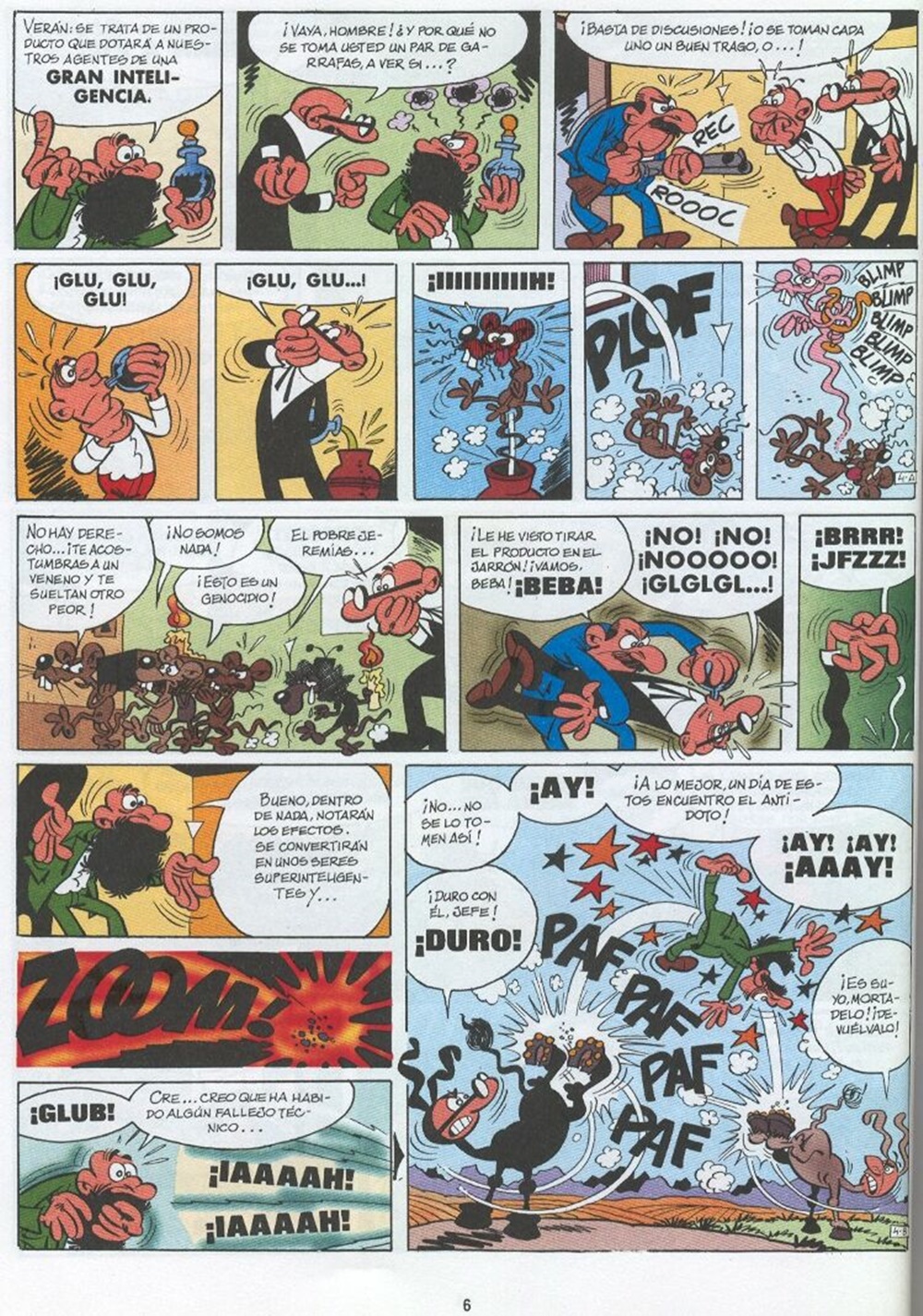 MORTADELO Y FILEMON-Los inventos del Profesor Bacterio-EM ESPANHOL