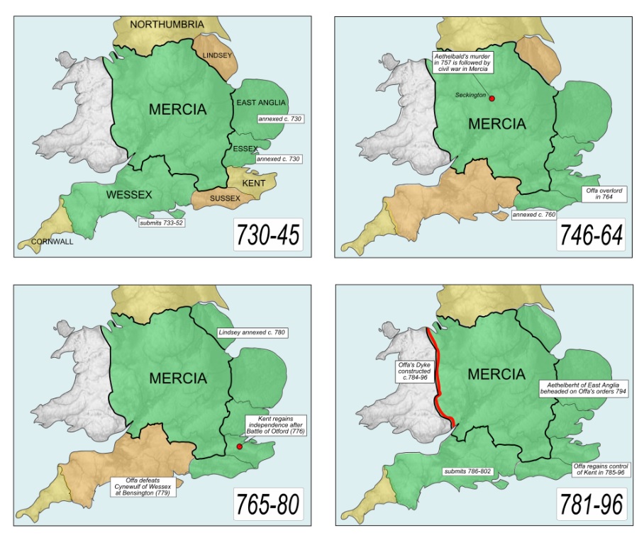 Clas Merdin: Tales from the Enchanted Island: The Mercian Burhs