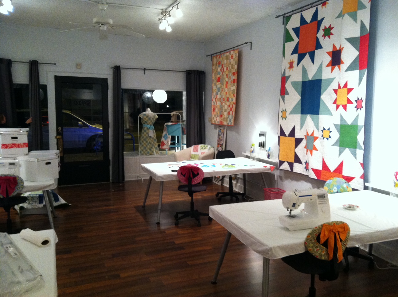 Stitch and Sew Studio – that’s where i’ll be! | Quilting in the Rain