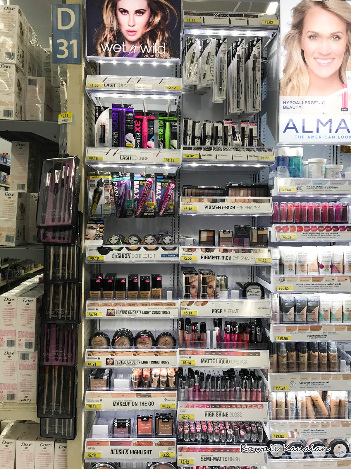 Cosmetics on Kauai Series: Walmart - Kawaii Kauaian