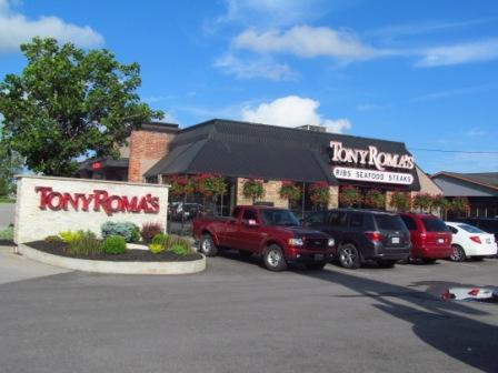 Teena in Toronto: Tony Roma's, London, ON