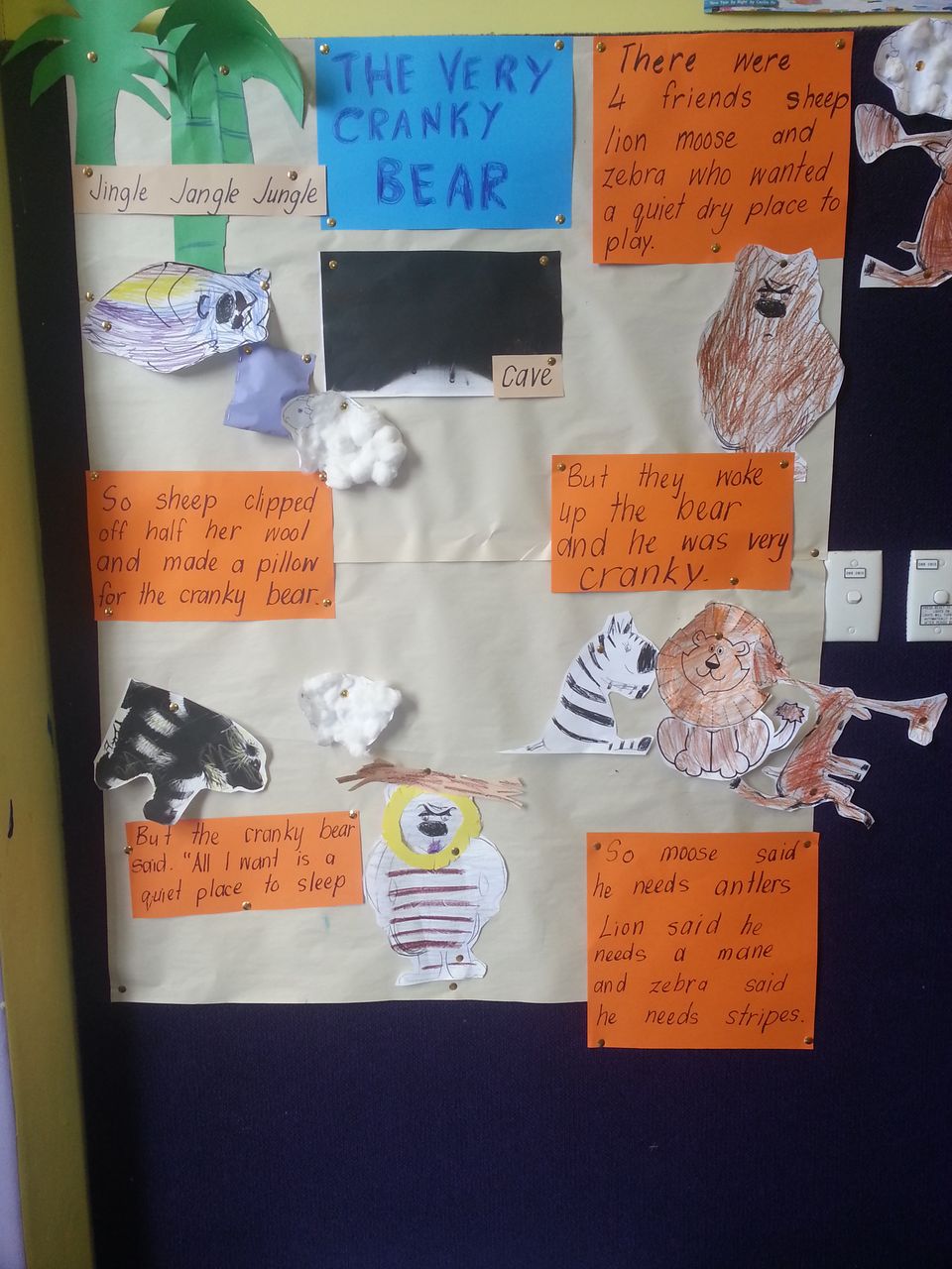 Kindgergarten Green : Story Sequencing: The Very Cranky Bear