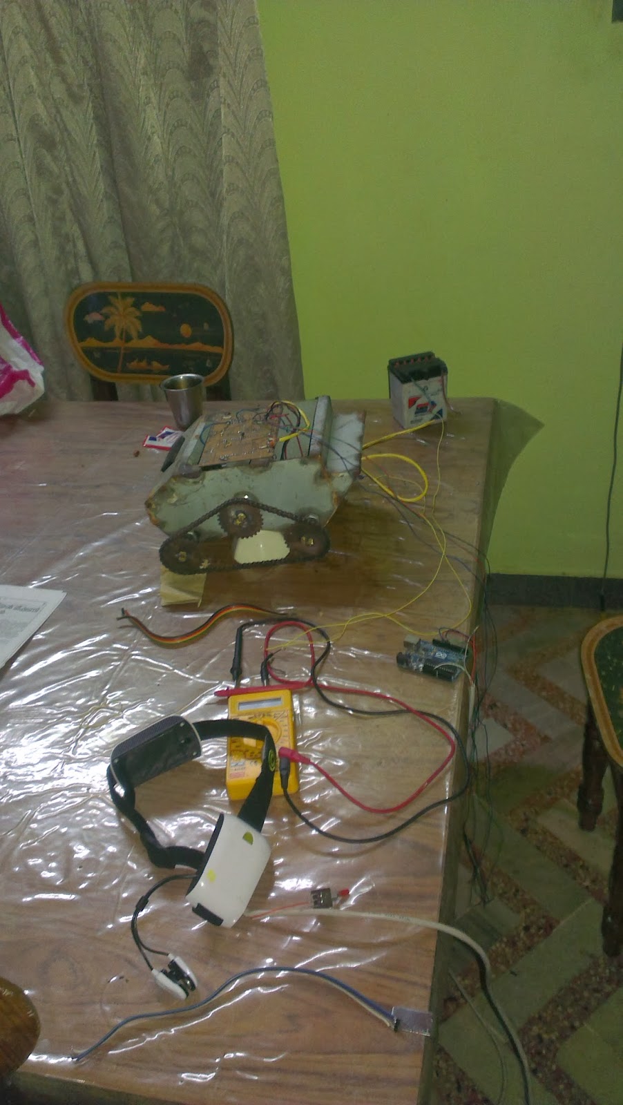 eeg based robot control using arduino and mind flex hack