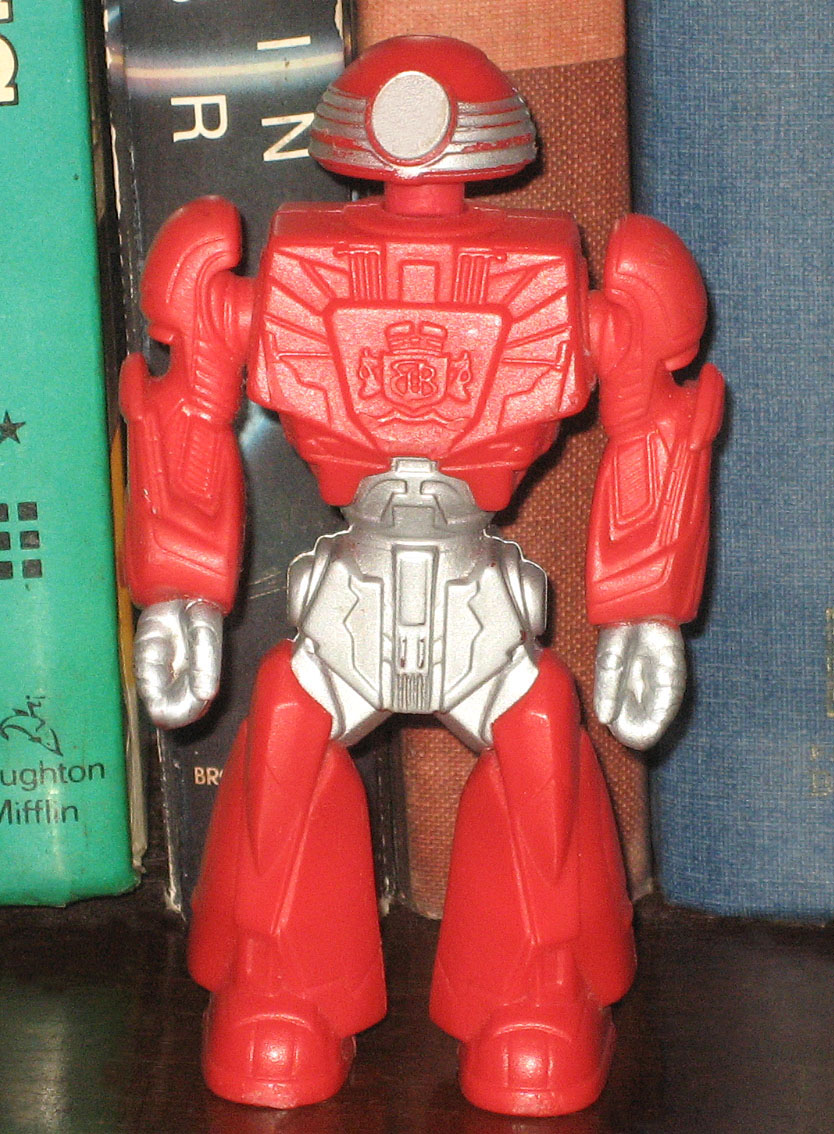 Percy's Fast Food Toy Stories : Red Robot - BK
