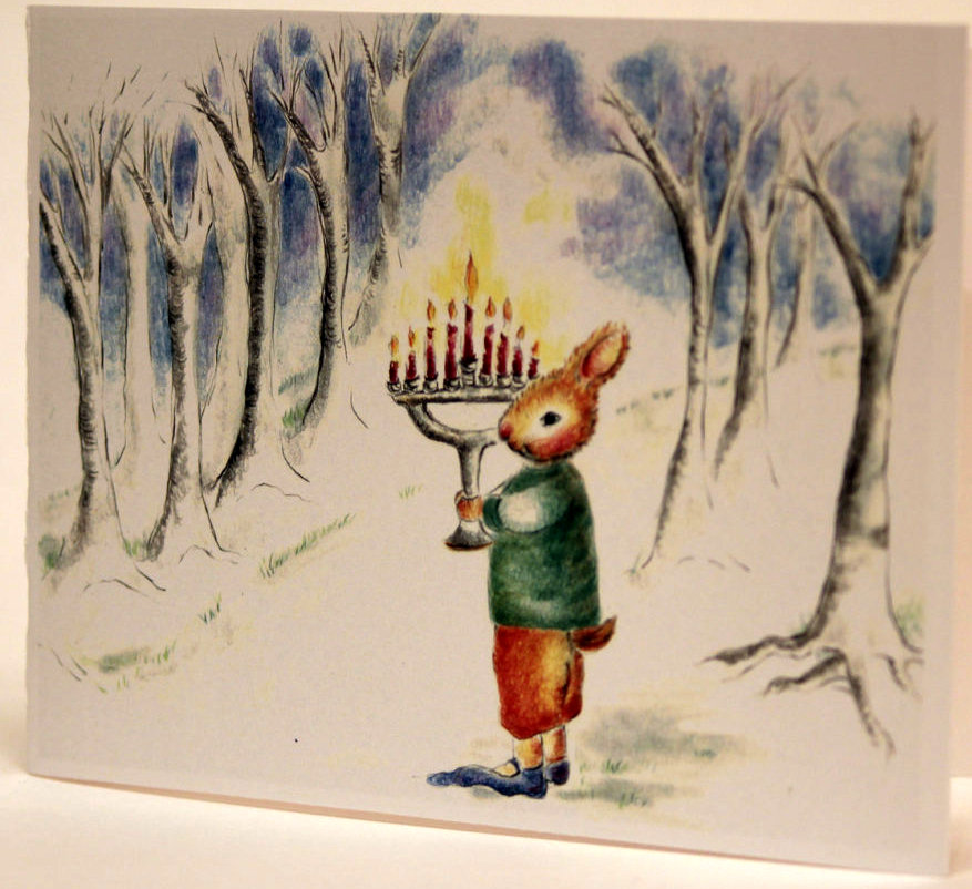 Rabbit Ramblings: A Very Bunny Chanukah