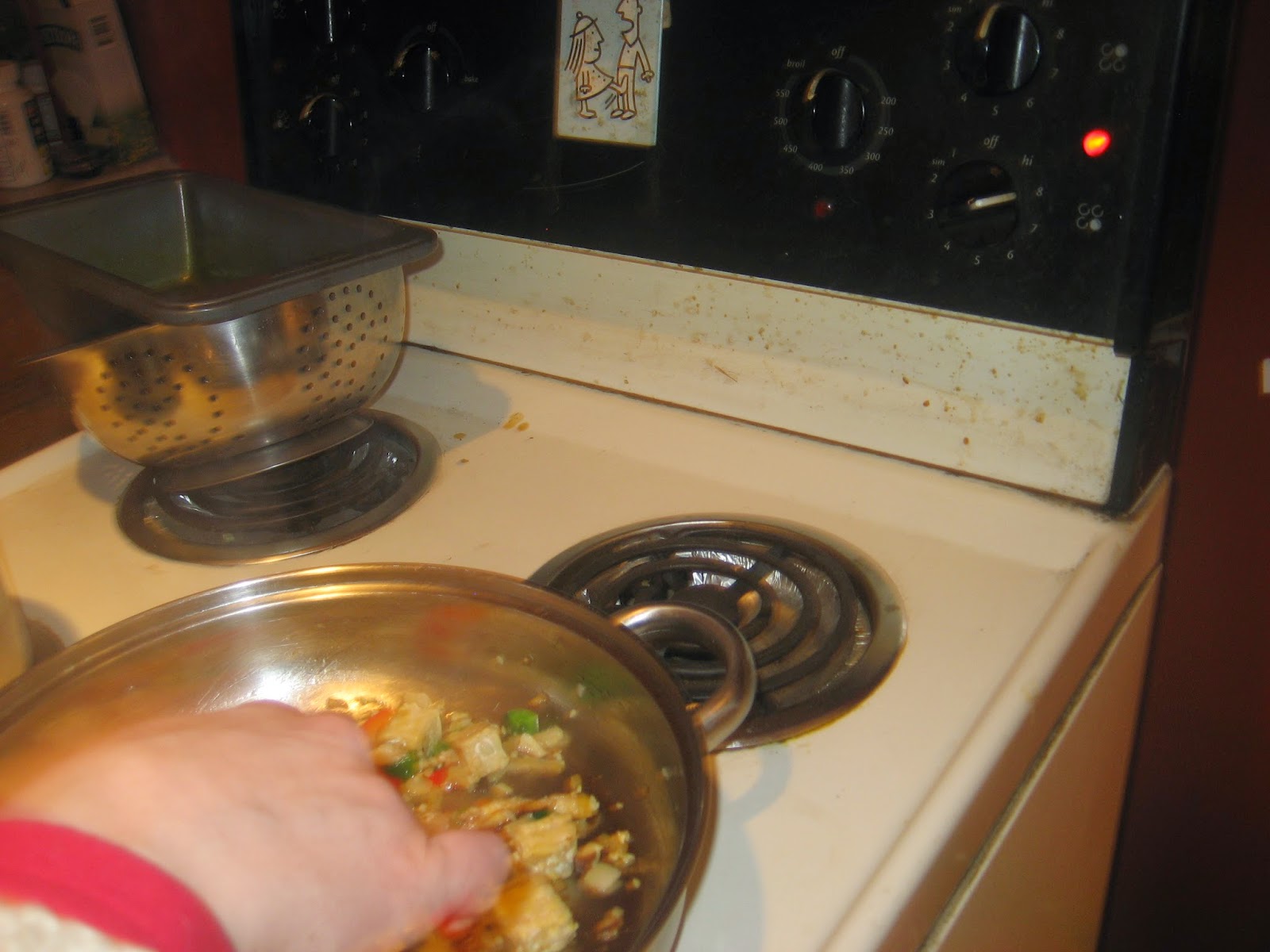Maine Nutrition: Cassava leaf with vegetables and powder yam foo-foo.