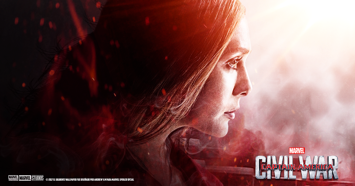 Marvel Spoiler Oficial: Nueva Wallpaper de Wanda Captain America CIVIL WAR.