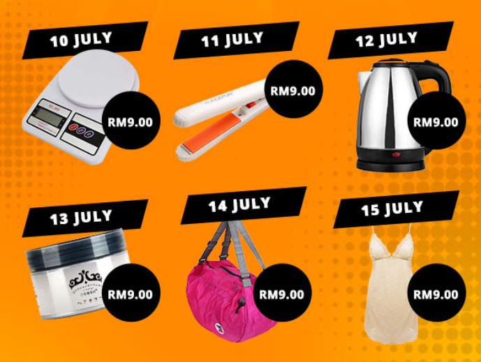 Shopee 疯狂最惊人 SHOCKING SALE 来袭 ！保证最低价促销 ，还有RM9 Deals, 9令吉就能买到这些东西 ...