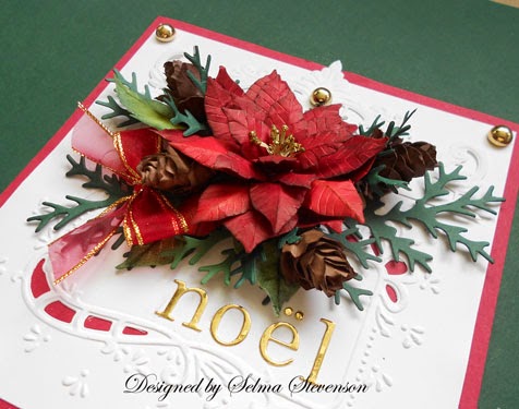 Selma's Stamping Corner and Floral Designs: Christmas Poinsettia and ...