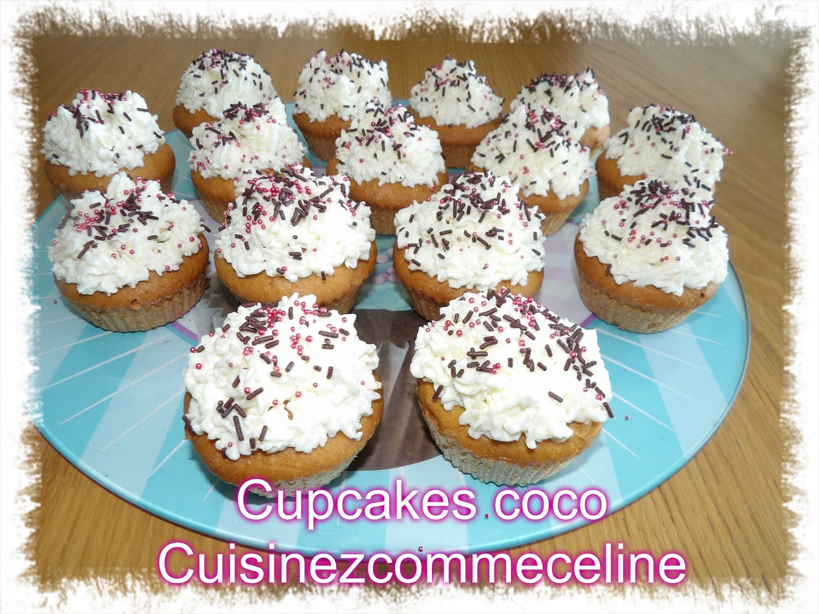 CuisinezcommeCéline: Cupcakes Coco