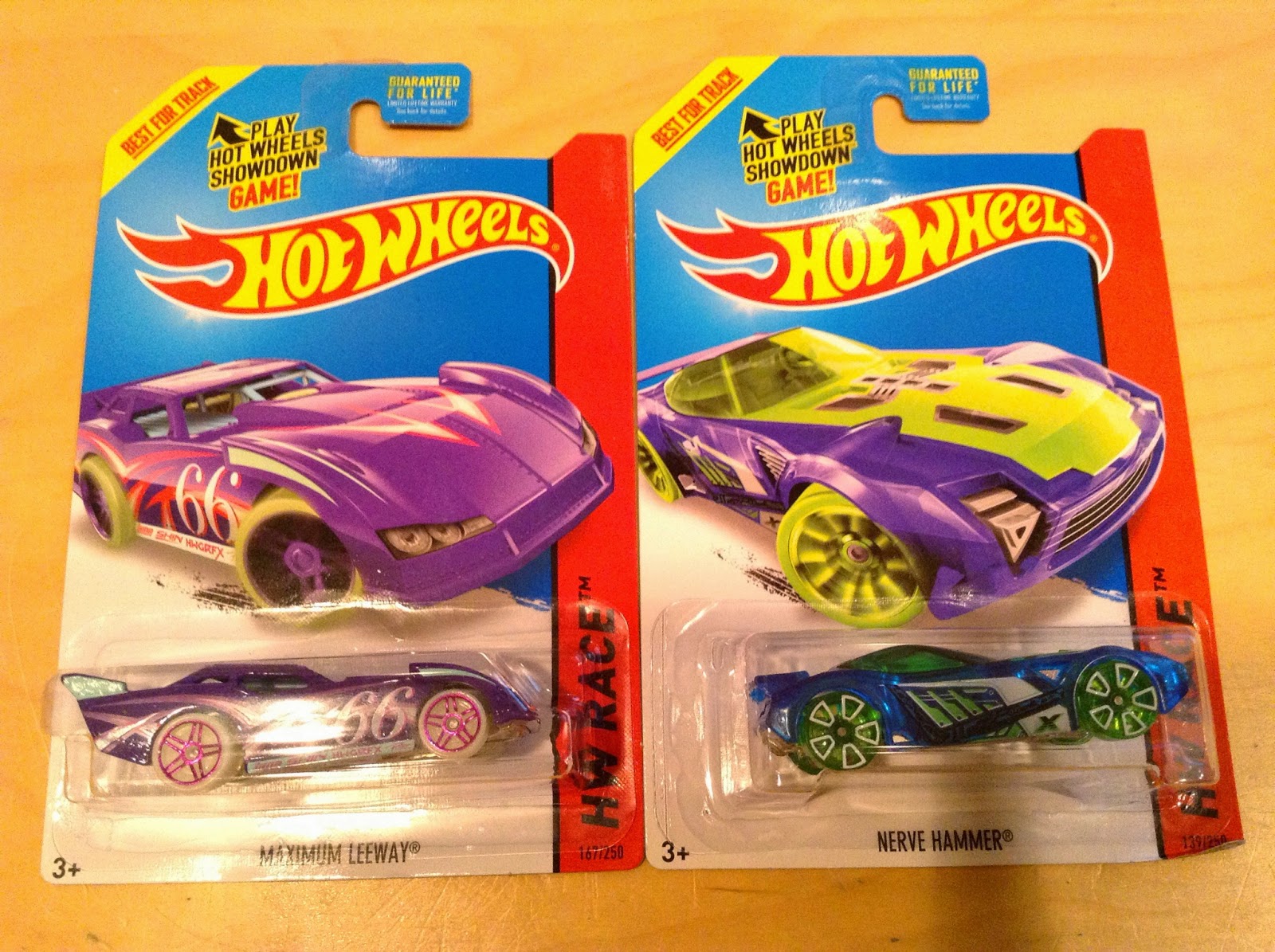 JULIAN'S HOT WHEELS BLOG: Maximum Leeway & Nerve Hammer