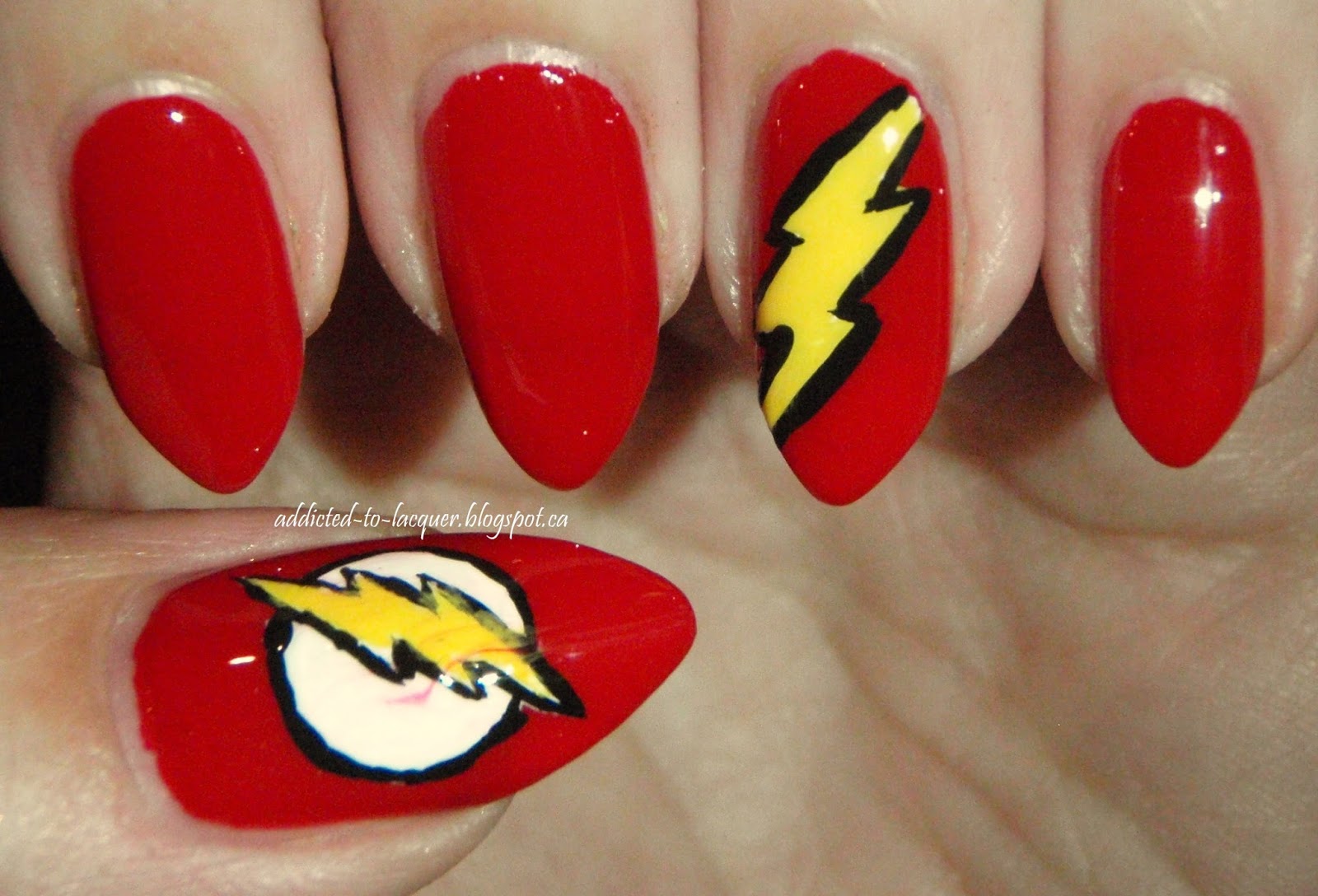 Addicted to Lacquer: Comic Book Heroes: The Flash