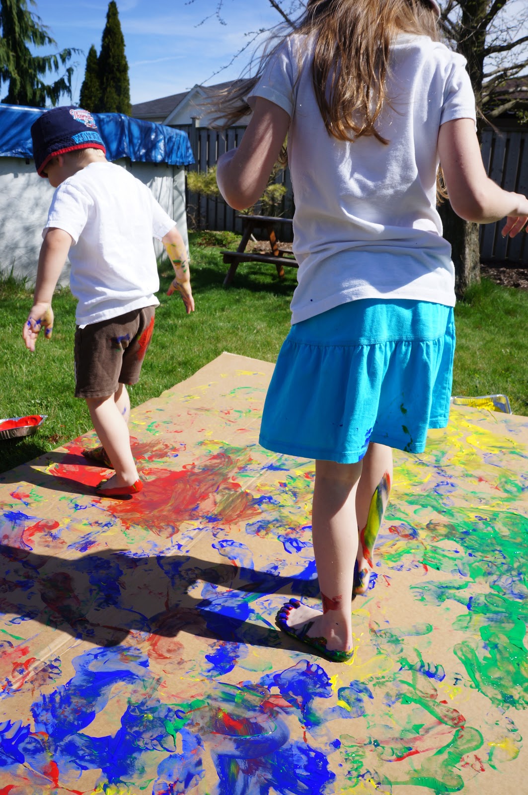Joyful Learning in the Early Years: Foot Painting