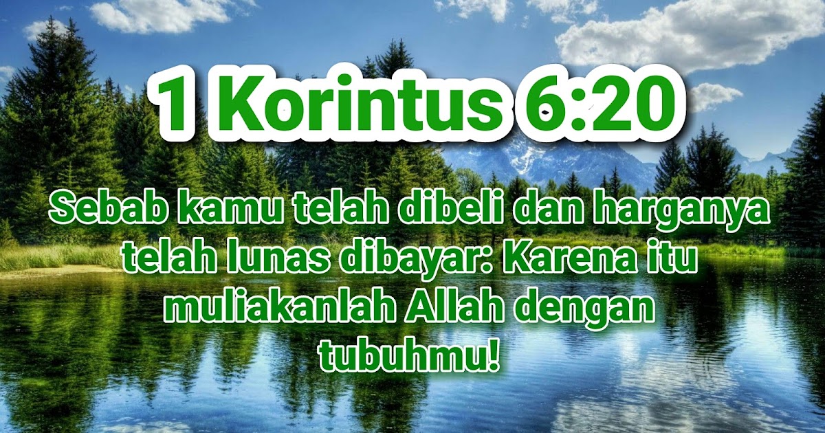 RENUNGAN BACK TO BIBLE: SIKAP HIDUP YANG MEMULIAKAN TUHAN