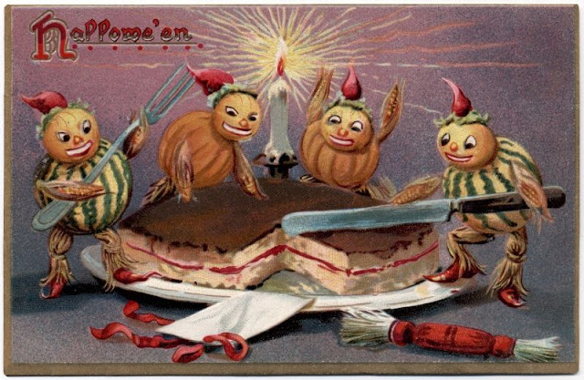 A Collection of Bizarre Halloween Postcards From the Early 20th Century ...