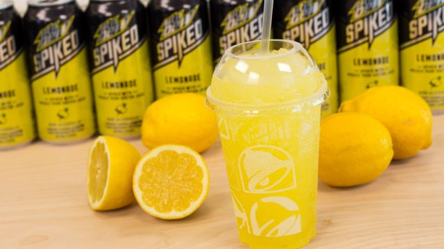 Taco Bell Adds New Mtn Dew Spiked Lemonade to Freeze Rotation