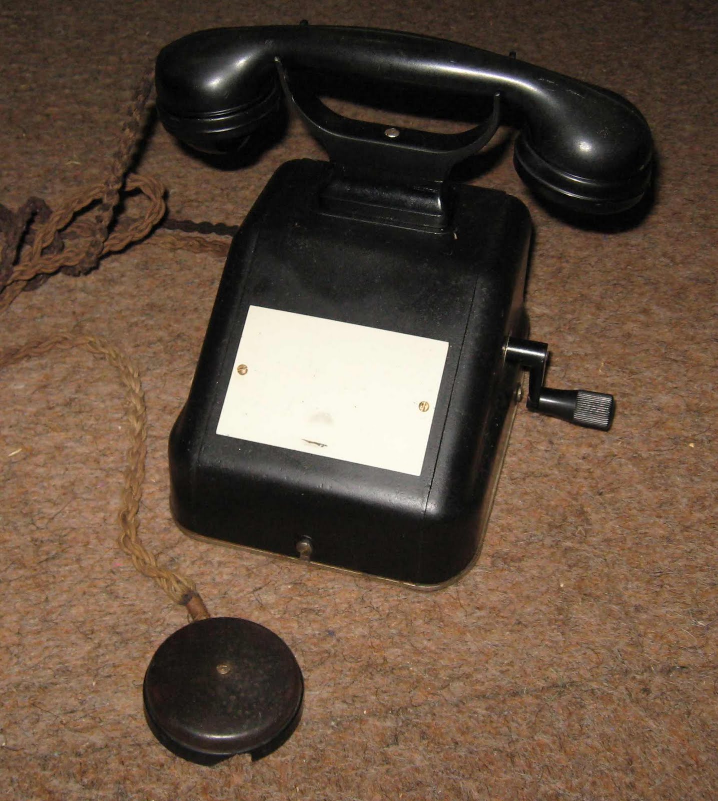 Berg Telephone & Telegraph: Photo's of The Collection