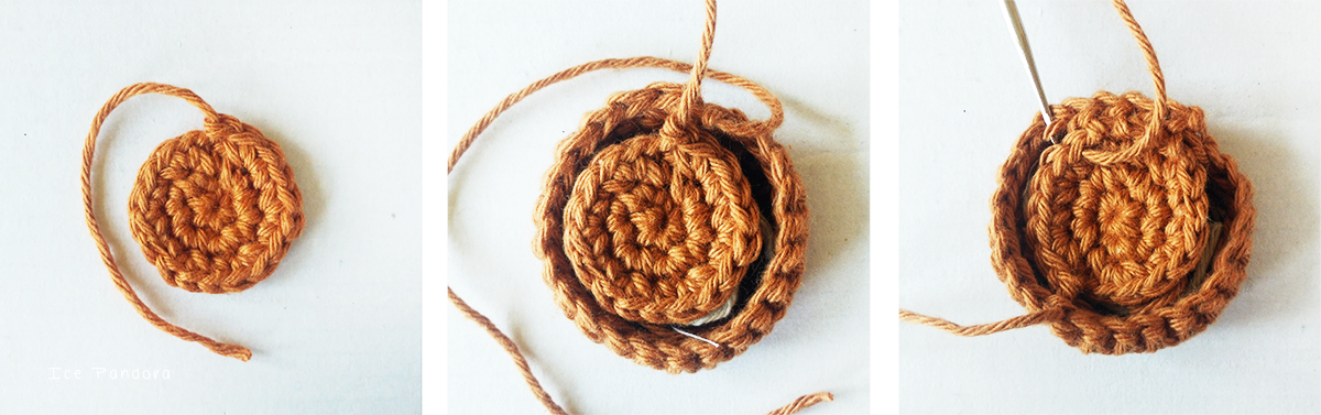 DIY: Crochet Miniature Cinnamon Rolls