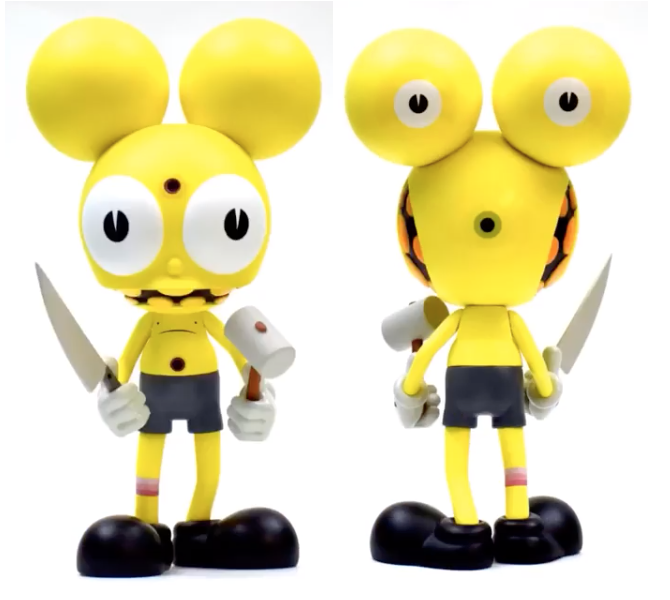 SPACE MONKEY (Blue Edition) by DALEK X UVD Toys (for Aug 28-Drop)