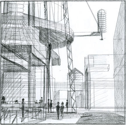 Rough Architectural Sketches