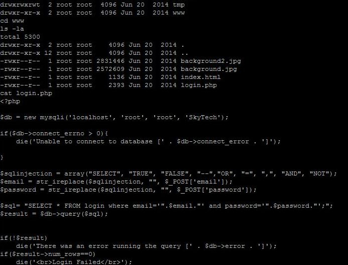 code16: SkyTower - CTF
