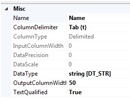 Microsoft Business Intelligence: Load Tab Delimited File to SQL Server ...