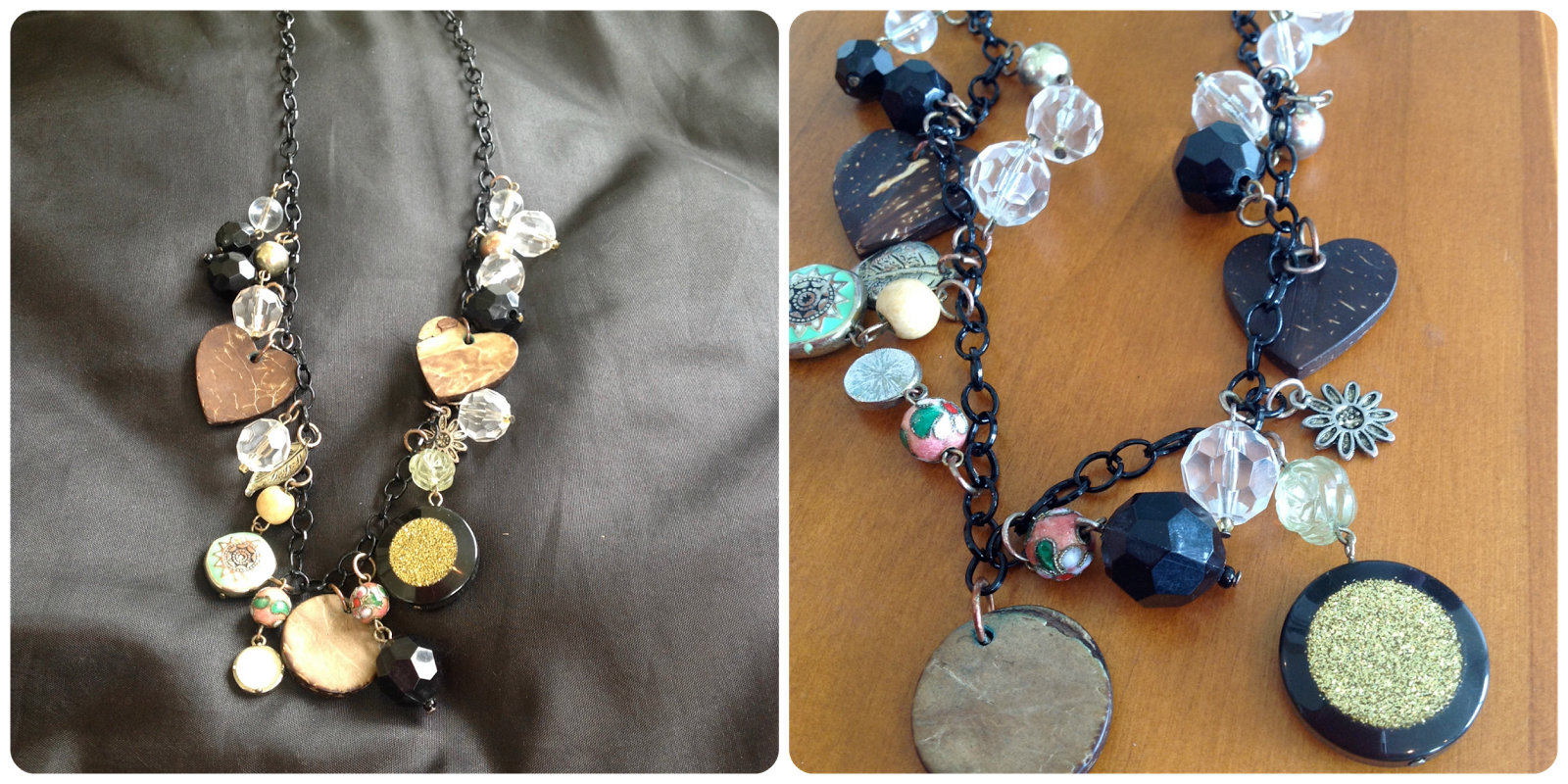 It's Marie Made!: DIY: Upcycled Necklace