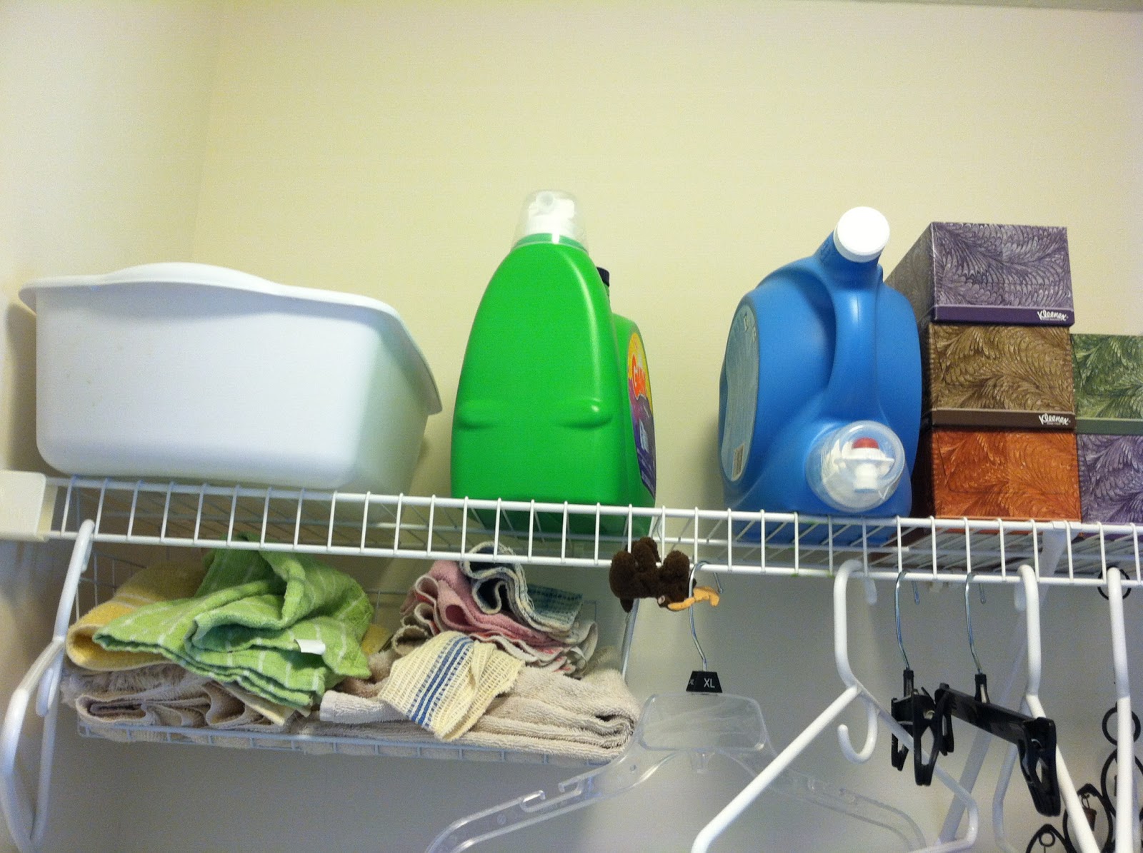 Wife and Chef in Training: Organizational Gems: Laundry Style