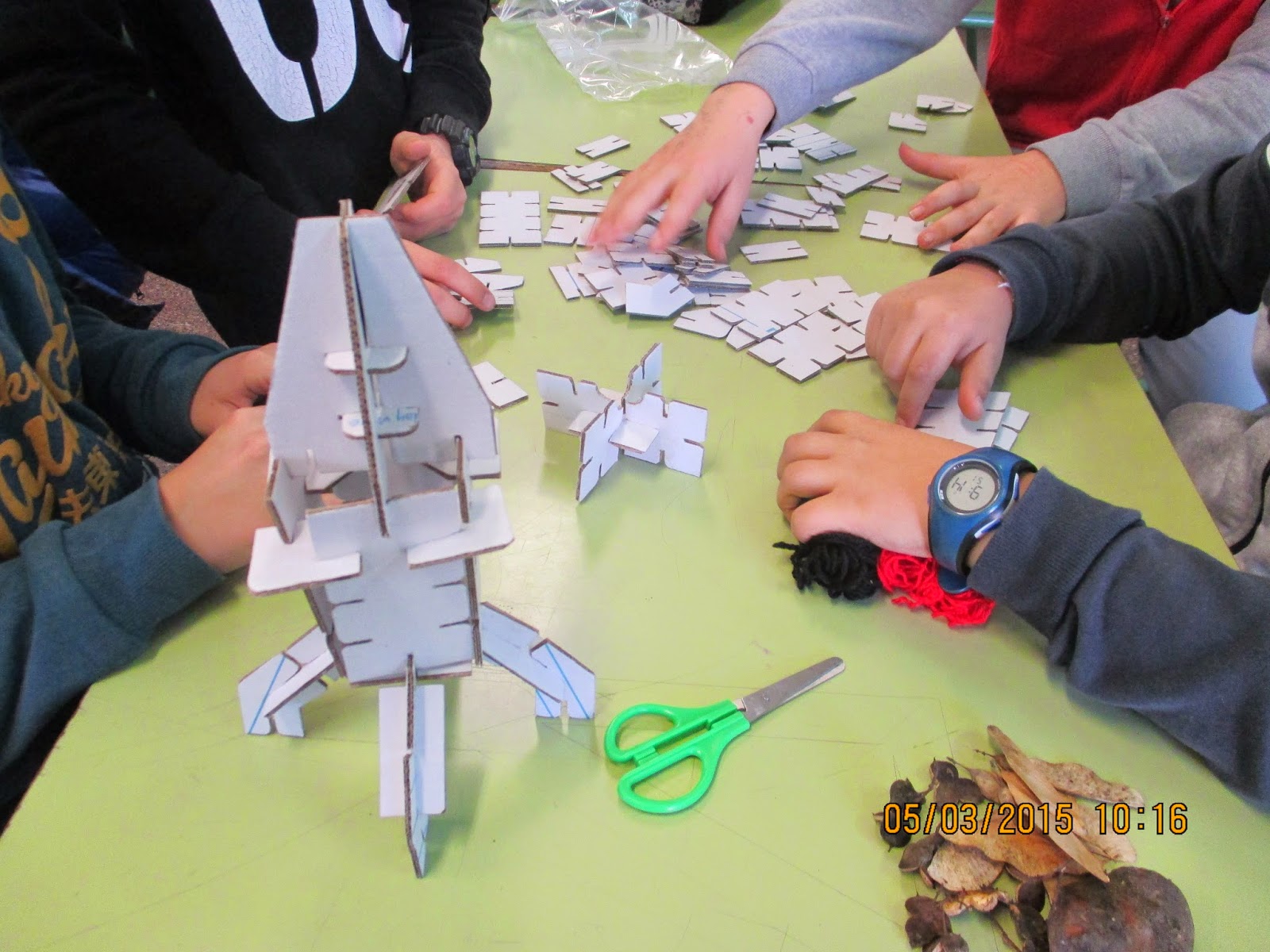 La Espiral de Ideas: Ejercicio de ensamblaje que preparé para los ...