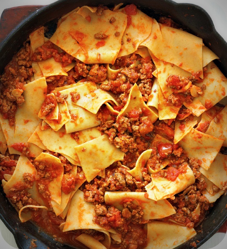 The Cookery: Delicious messy pasta! Get your hands dirty and tear away!