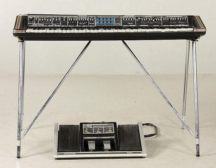 MATRIXSYNTH: Moog Polymoog 203A synthesizer complete with road case ...