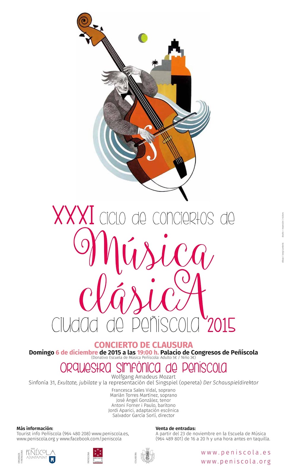 BANDA DE MÚSICA DE PENÍSCOLA: Ciclo de Conciertos de Música Clásica