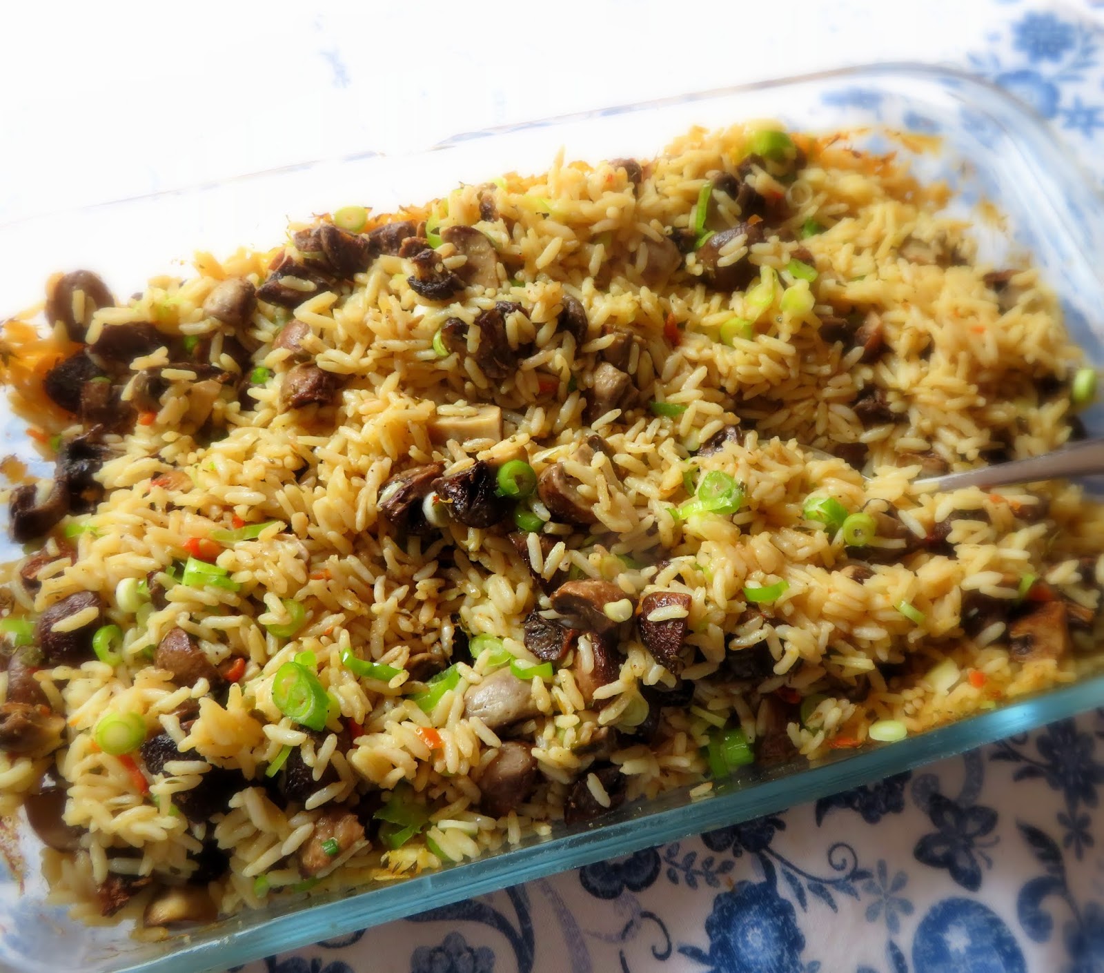The English Kitchen: Baked Mushroom Rice