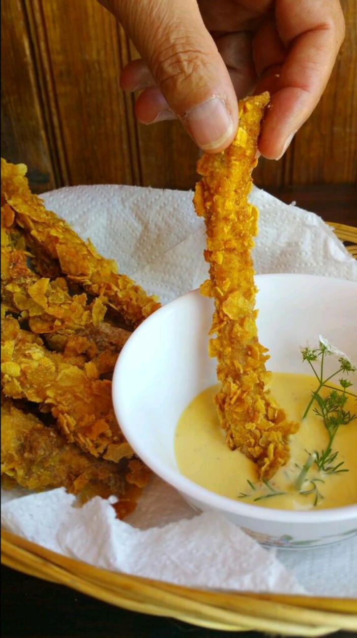 RECETAS PARA ENAMORAR Y DULCES BOCADITOS: FINGERS DE POLLO REBOZADO CON ...