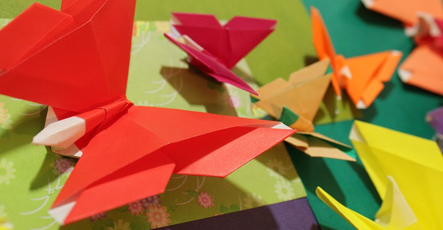 Butterfly Origami Series #3: Butterfly For Alice Gray