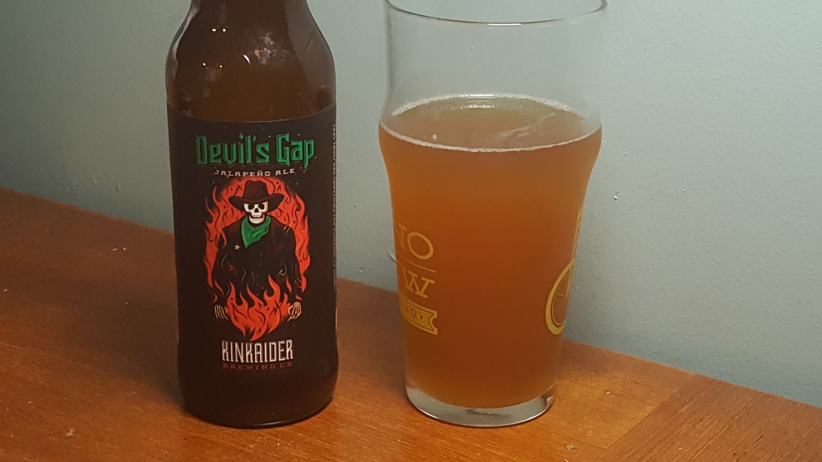 Sip and Puff: Beer Flash: Kinkaider Brewing Co. - "Devil's Gap" ale