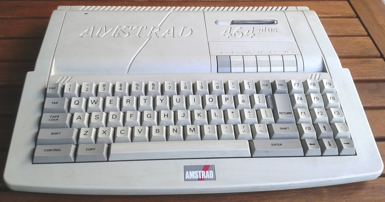 Retro Ordenadores Orty: Amstrad 464 Plus (64K Microcomputer) (1990)