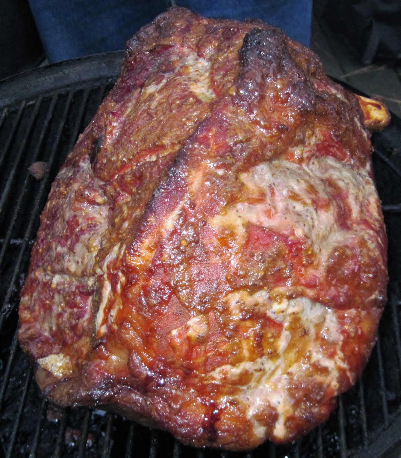 Carolina Sauce Company: Greg's First Attempt at Smoked Ham: A Delicious ...