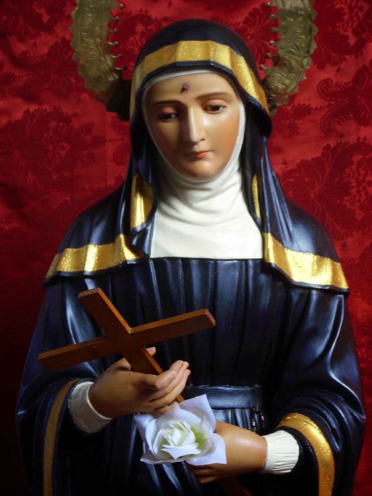 FRATERNIDAD RITIANA: Hablando con Santa Rita