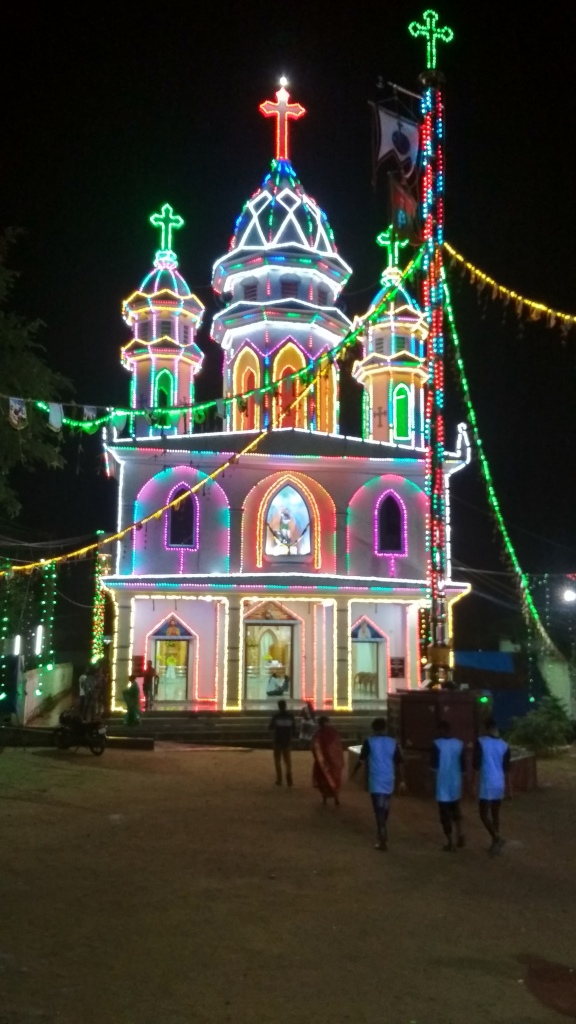Tamilnadu Tourism: St. Michael Church, Thellanthi, Kanyakumari
