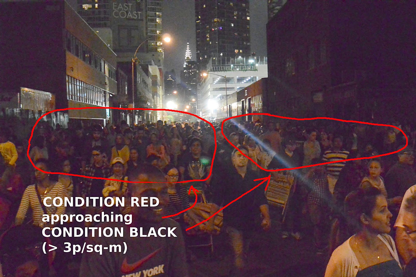 Frank Farance: The Maximum Limits of Crowd Density