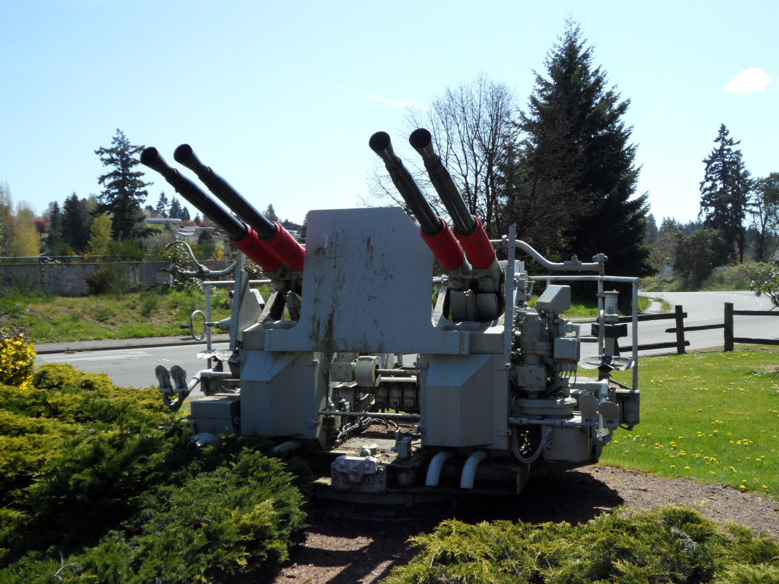 Four Bees: 40mm Bofors Anti-Aircraft Guns, USS Bremerton