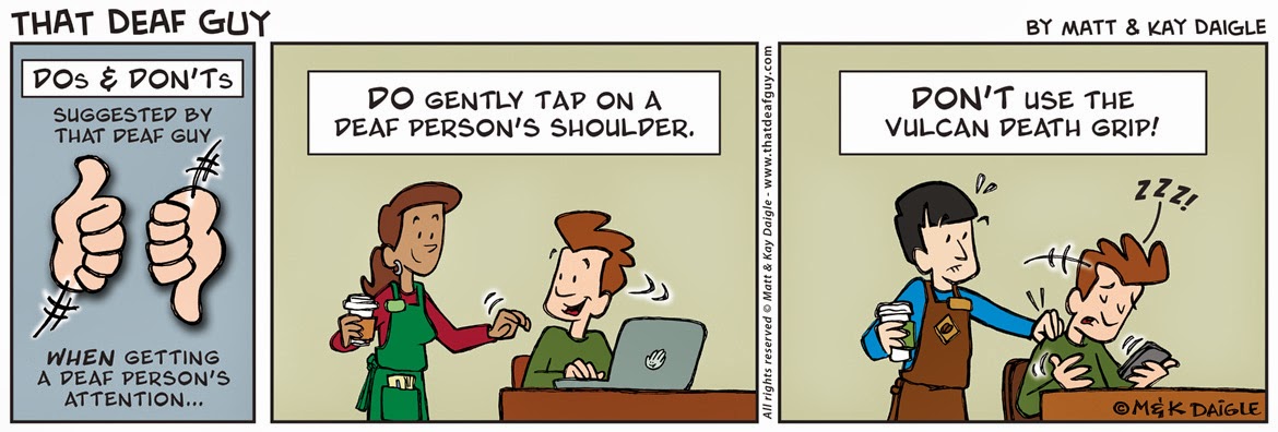 Proyecto ILSE: Biblioteca - THAT DEAF GUY (Comics) - Matt y Kay Daigle